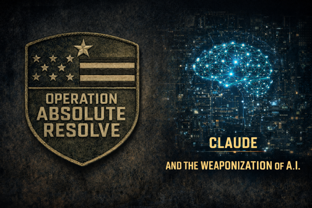 Operation Absolute Resolve, Claude and the Weaponization of A.I. - C ...